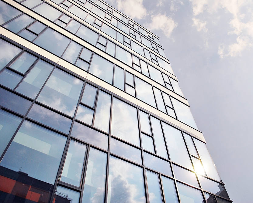 Dettagli Della Soletta Della Facciata Continua